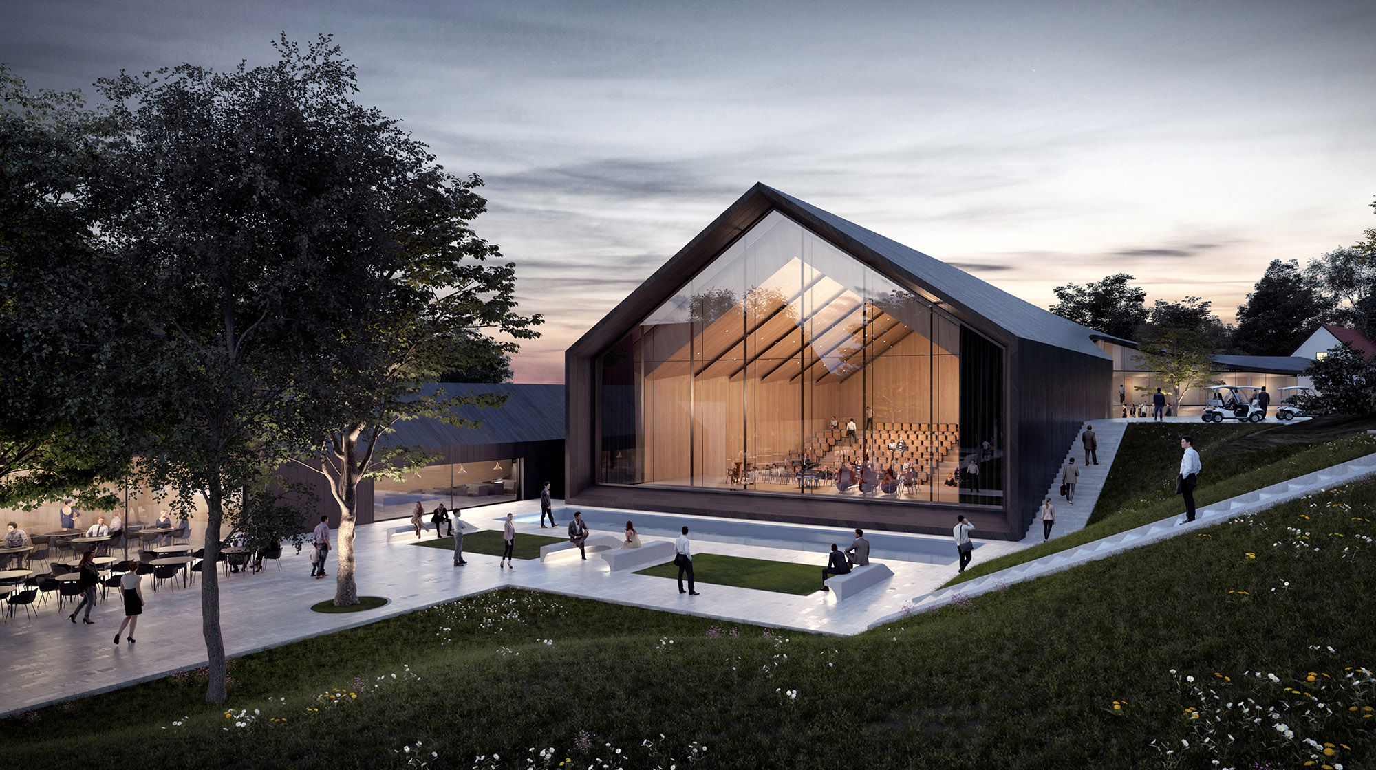 Concert Hall in Weißenbrunn / work / Visualarch