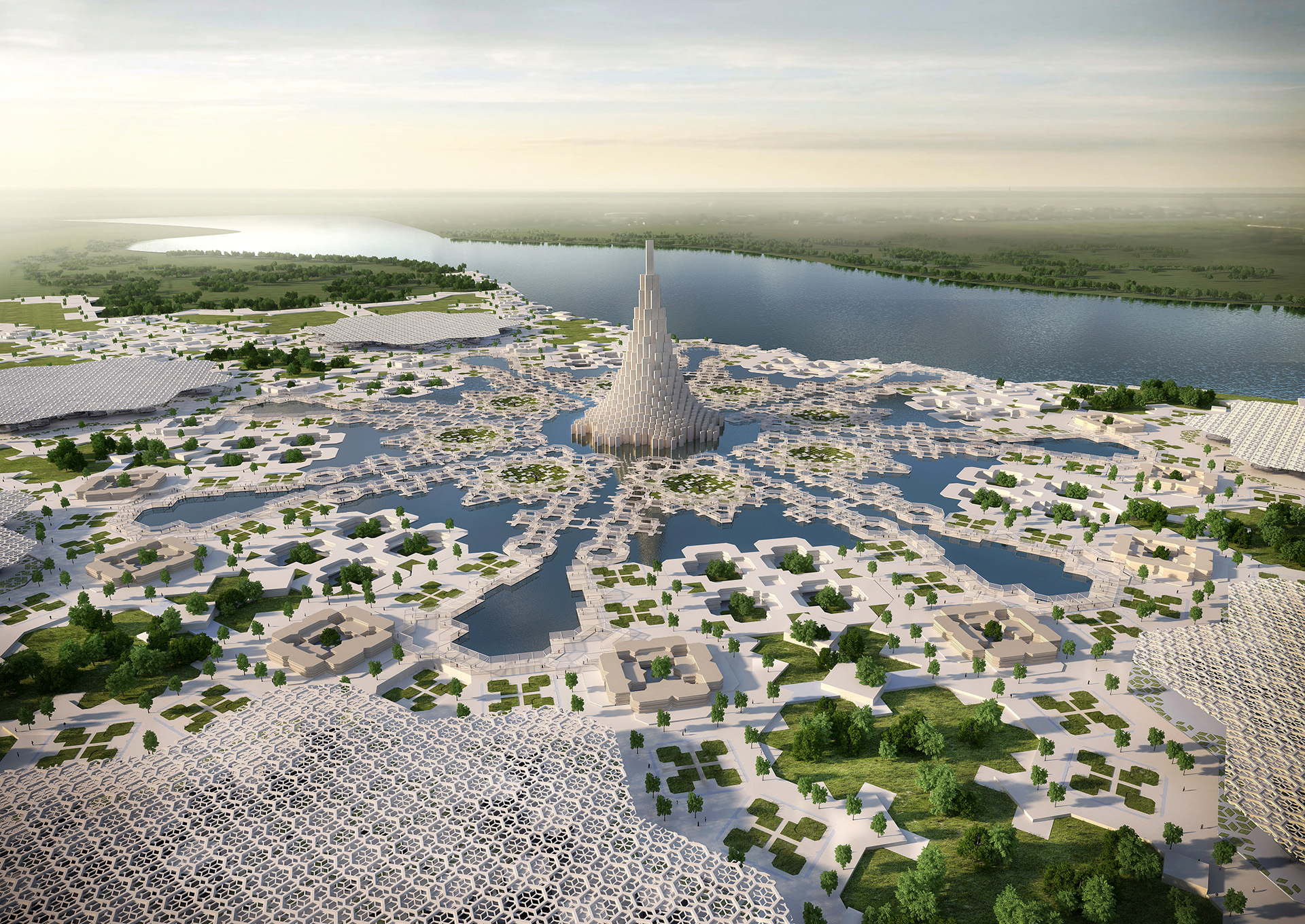 Ayodhya Master plan / work / Visualarch