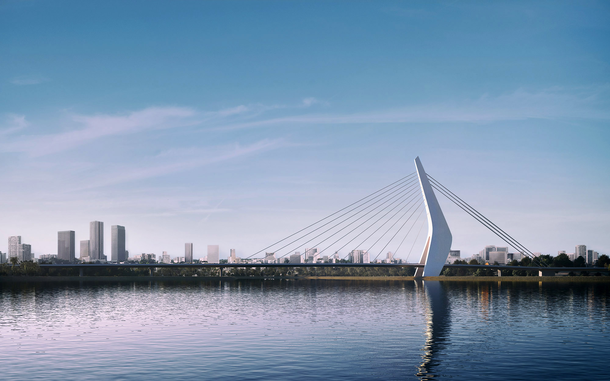 The Cocody bridge / work / Visualarch